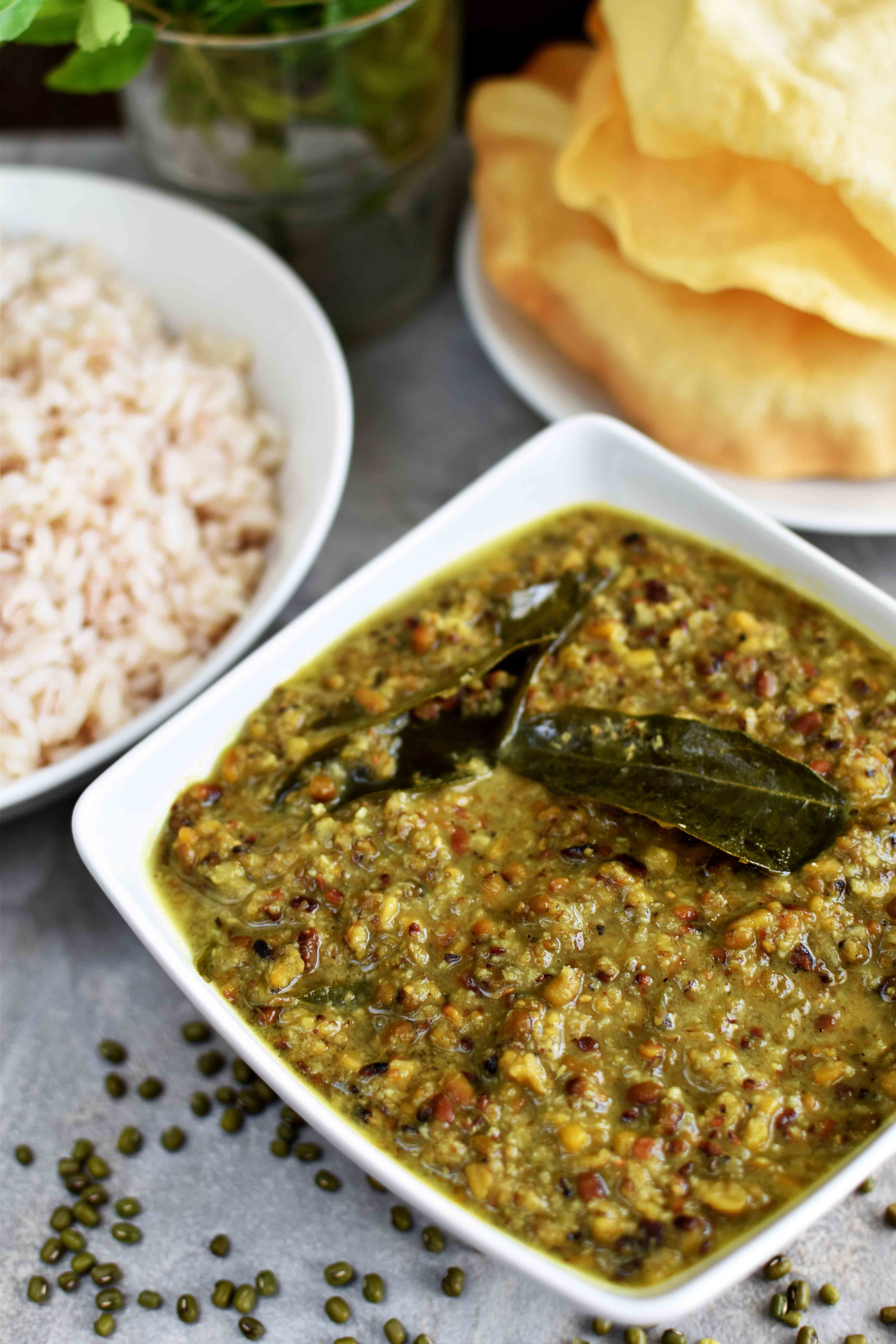 Green Gram / Parippu Curry - Pepper Delight