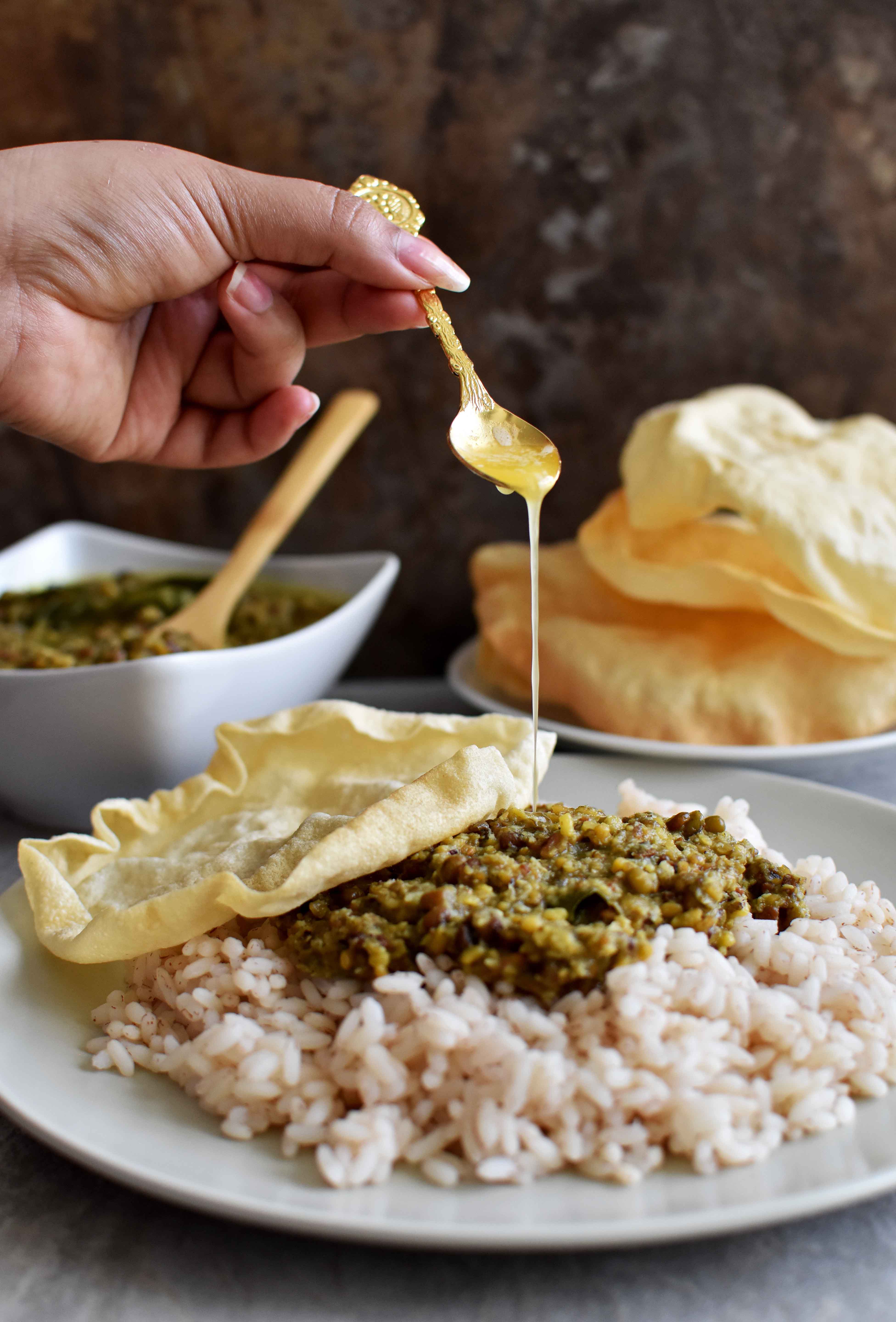 Green Gram / Parippu Curry - Pepper Delight
