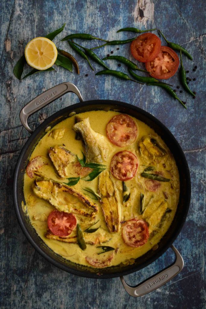 Fish Molly / Molee / Kerala Style Fish Stew - Pepper Delight