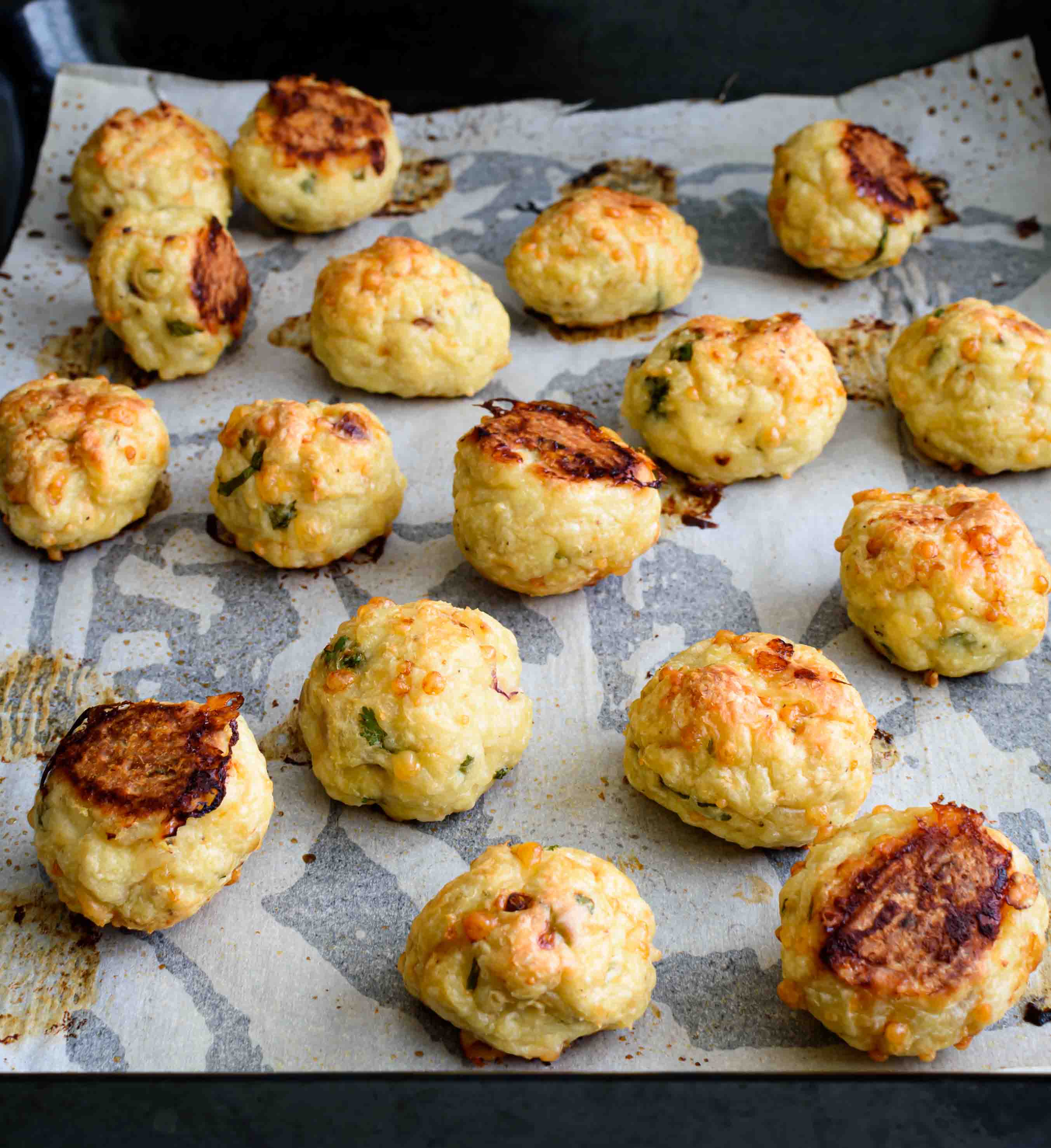 Baked Chicken Meatballs - Pepper Delight