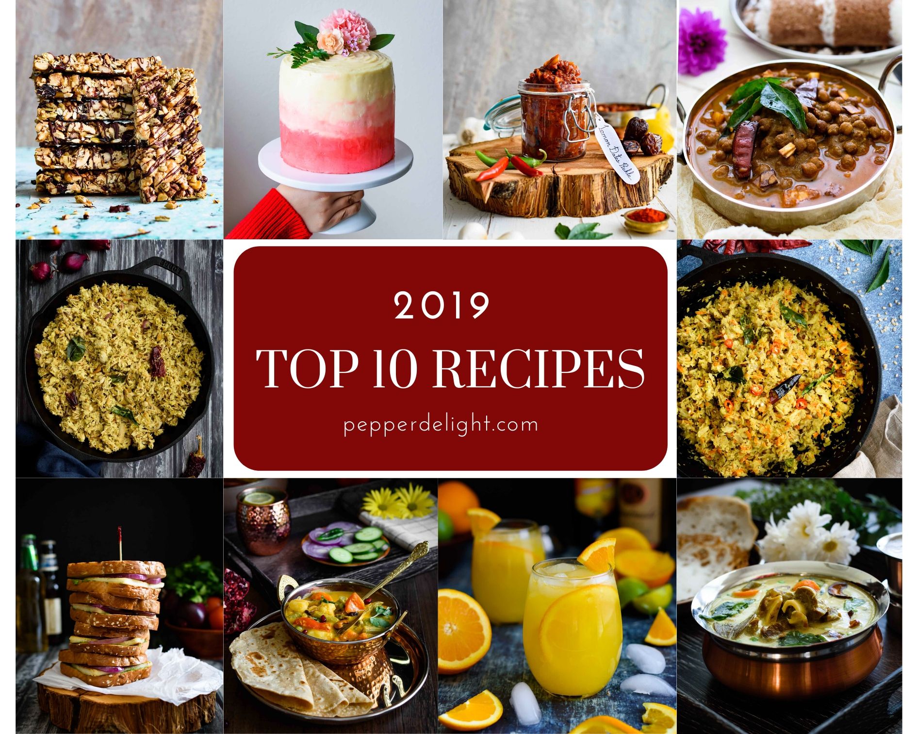 Top 10 Recipes of 2019 - Pepper Delight