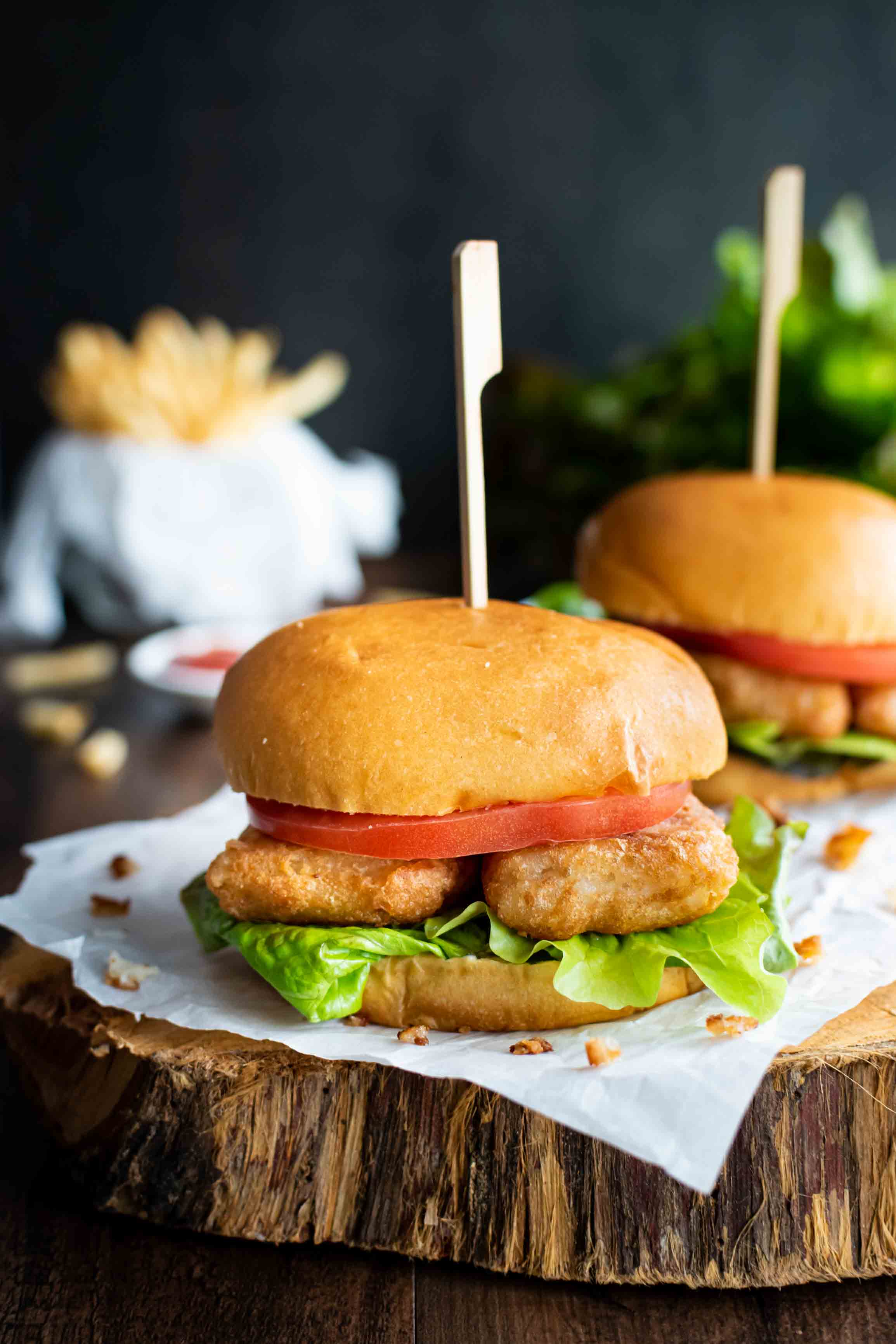 Crispy Fish Burger - Pepper Delight