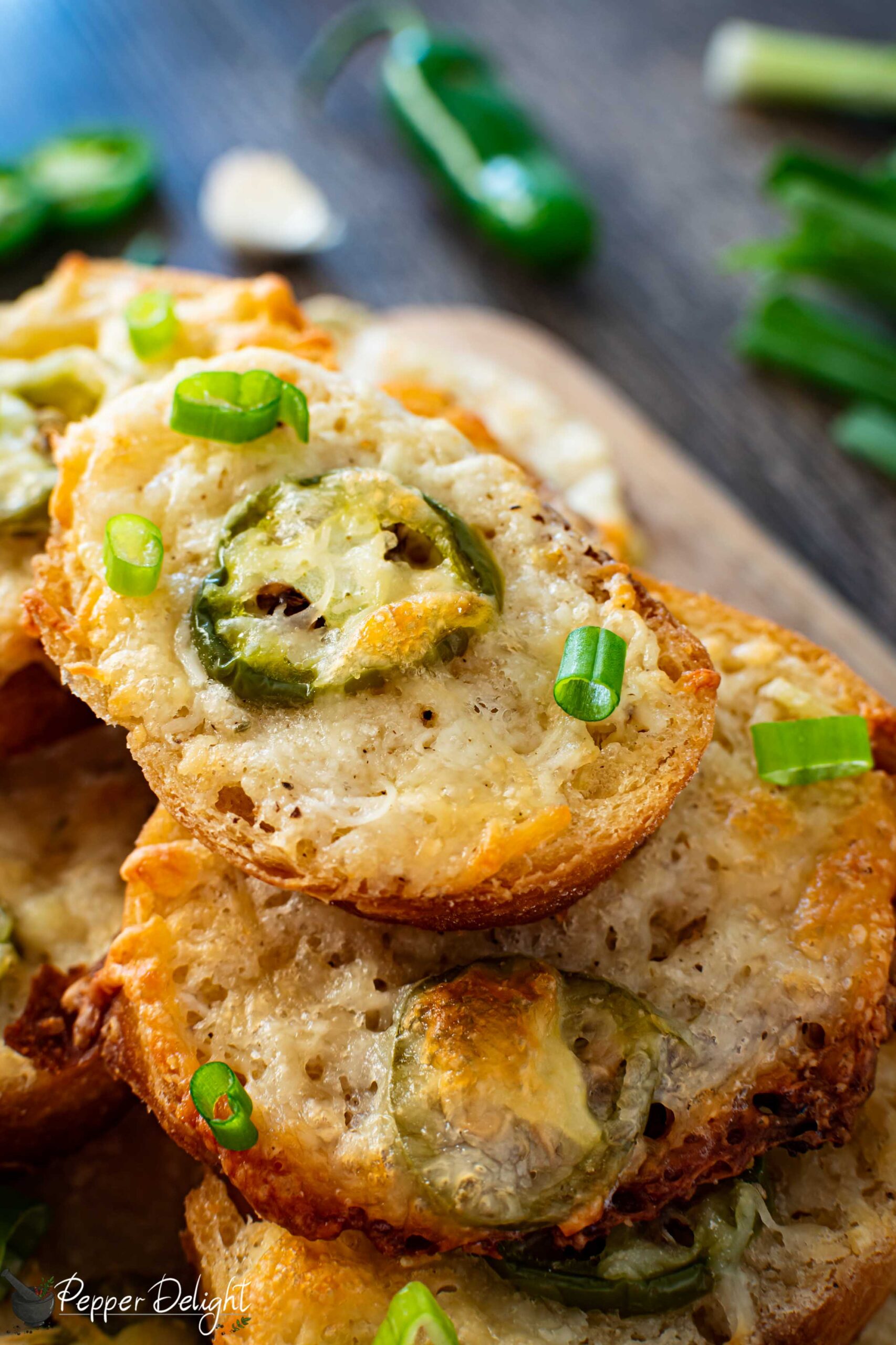 Jalapeno Garlic Bread - Pepper Delight