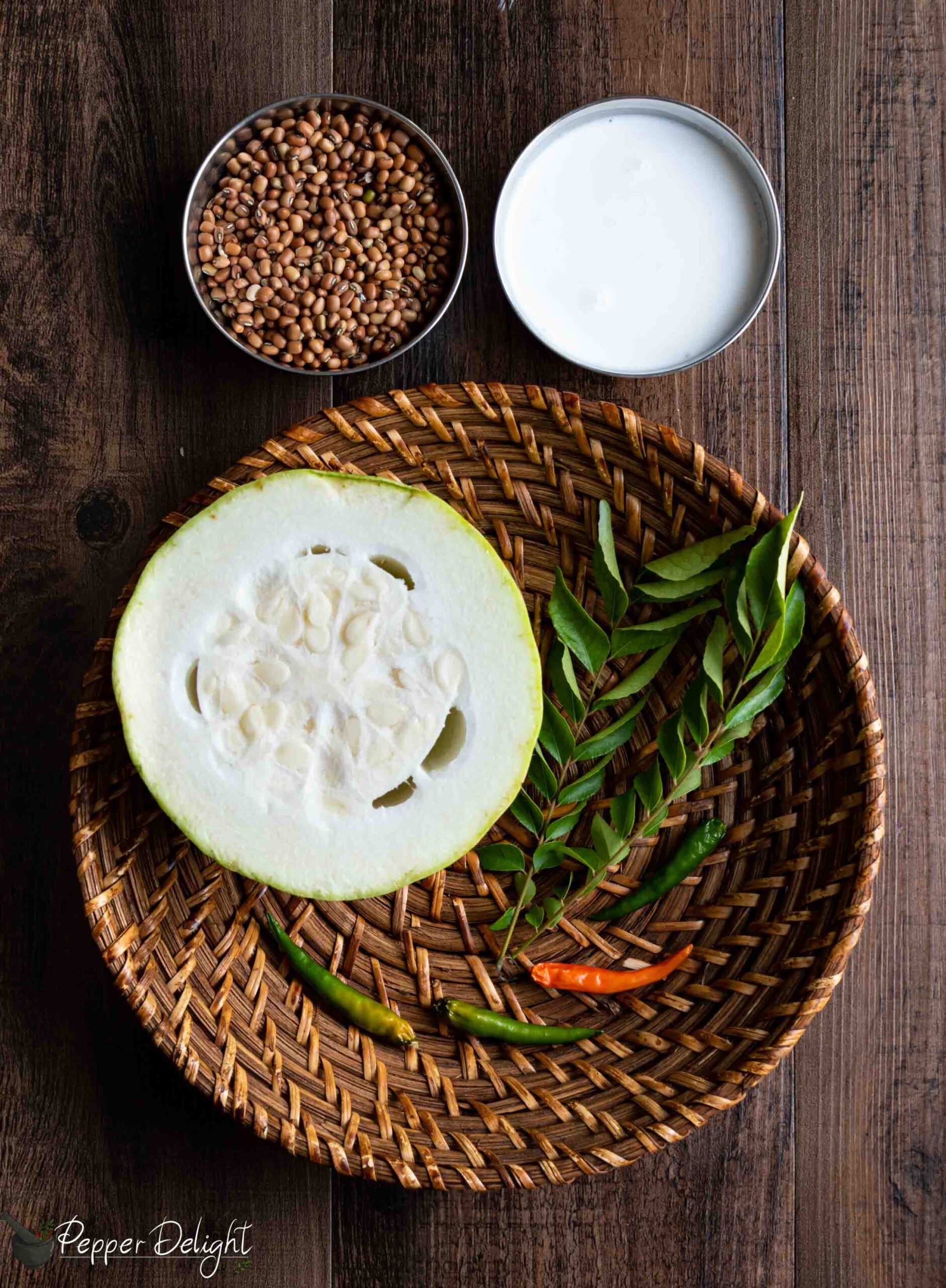 Olan/ Ash Gourd Coconut Milk Curry - Pepper Delight