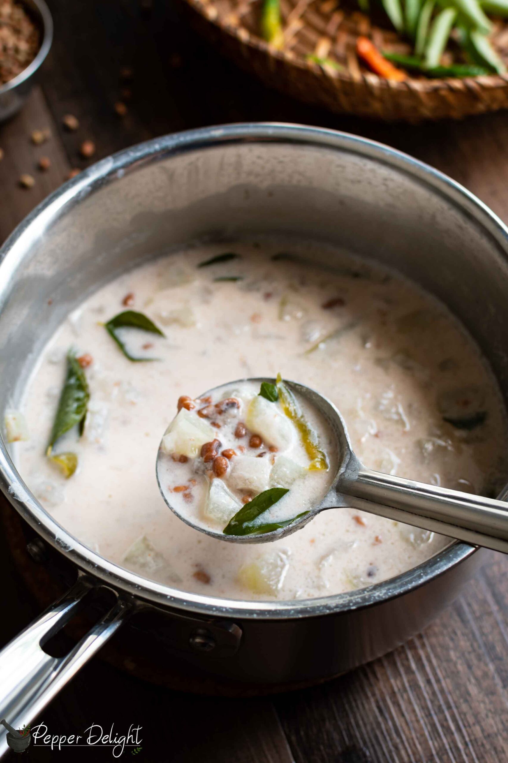 Olan/ Ash Gourd Coconut Milk Curry - Pepper Delight