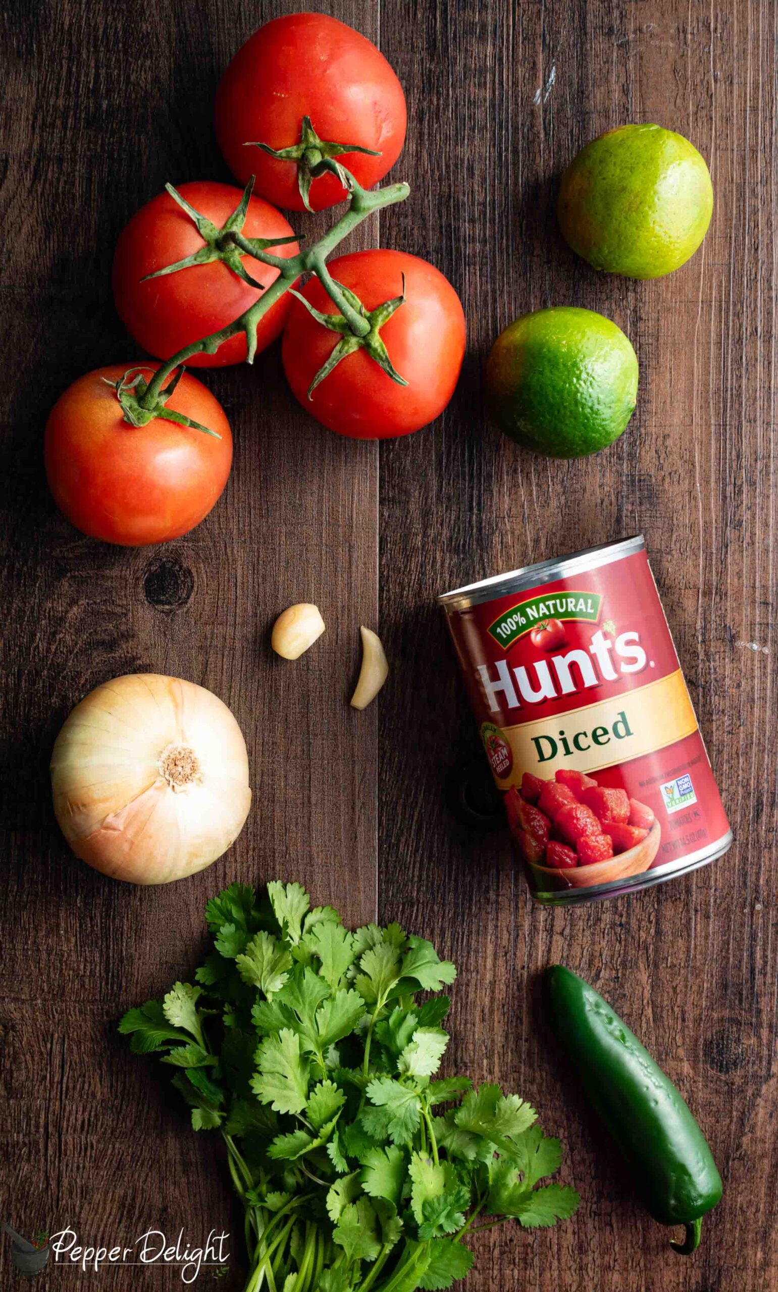 Homemade Restaurant Style Salsa Pepper Delight 5096
